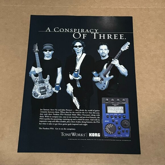 Charvel | Art | Joe Satriani Steve Vai John Petrucci Korg Toneworks 202 ...